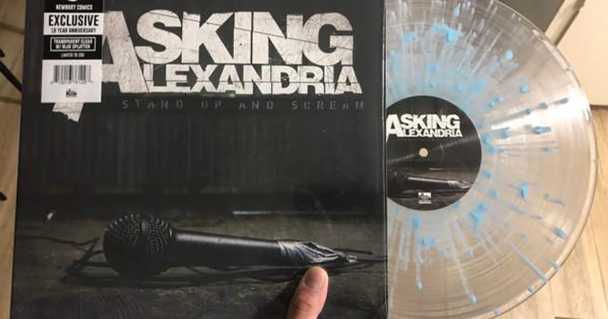 Asking Alexandria Stand Up And Scream Vinyl Record