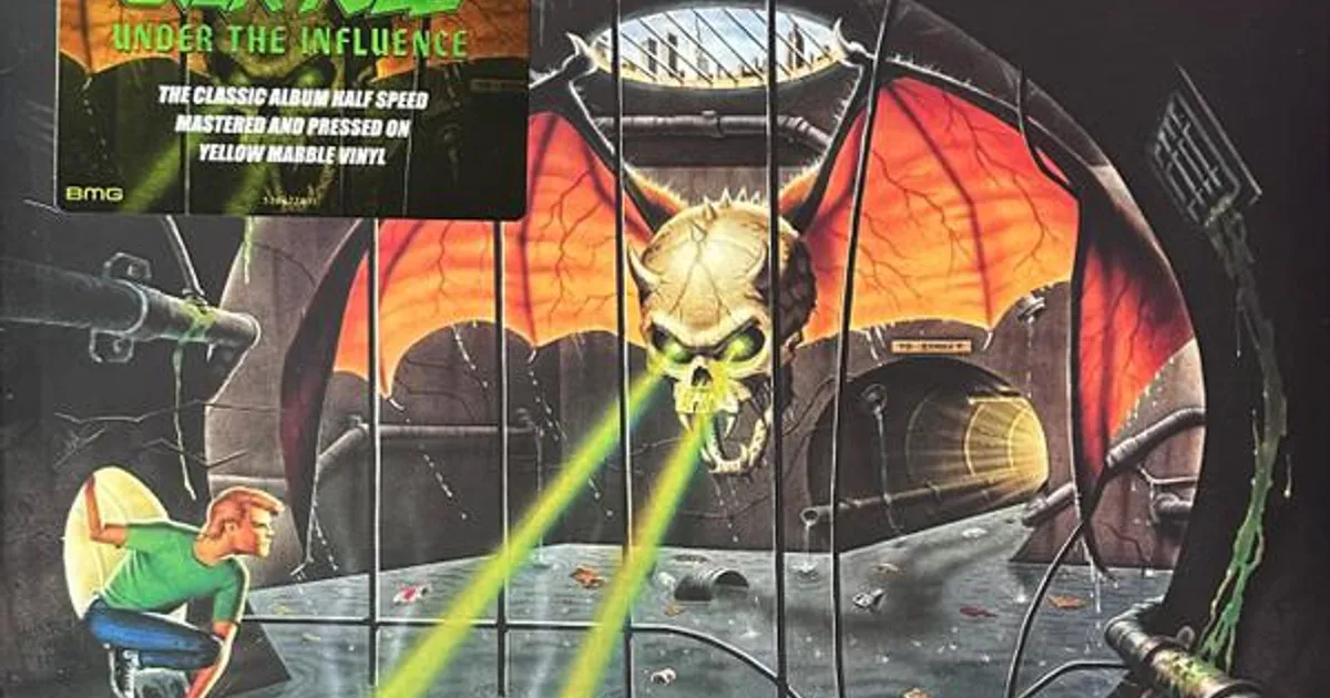 Overkill Under the Influence Vinyl Record