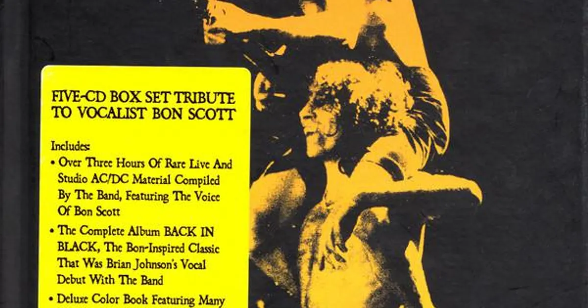 AC/DC BONFIRE BOX CD