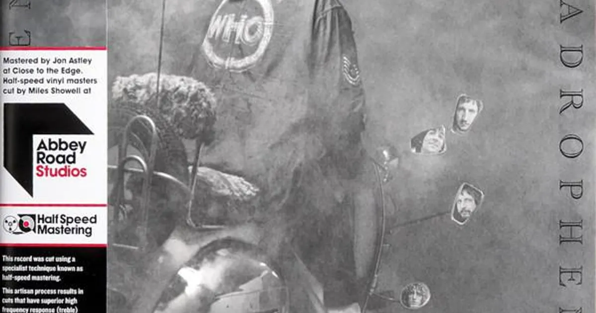 The Who Quadrophenia (Half-speed/2LP/180G) Vinyl Record