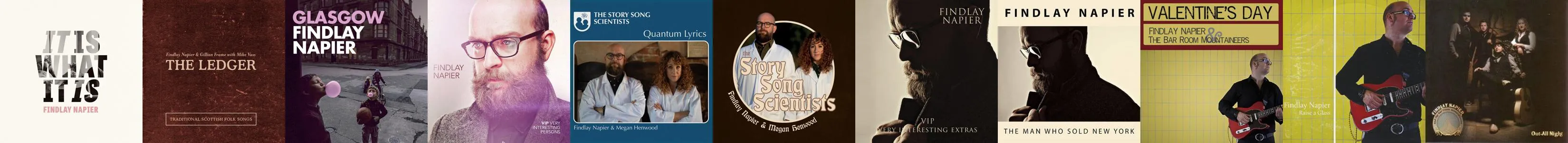 Findlay Napier Store: Official Merch & Vinyl