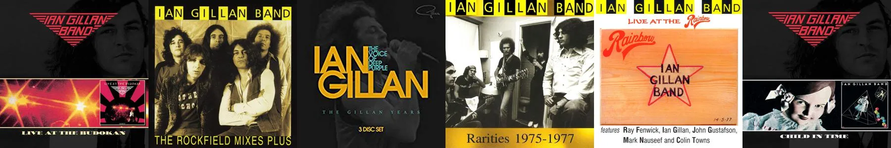 Ian Gillan Band Store: Official Merch & Vinyl