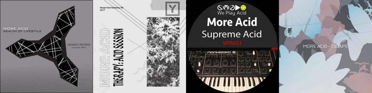 More Acid Store: Official Merch & Vinyl