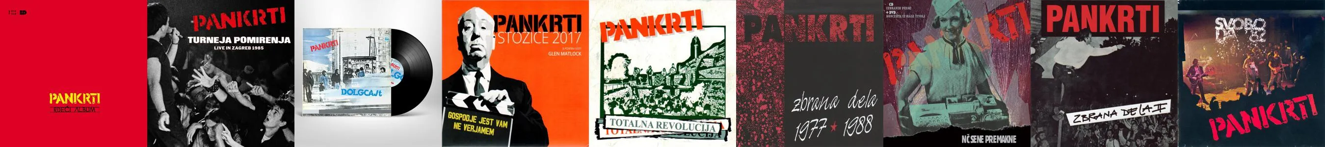 Pankrti Store: Official Merch & Vinyl