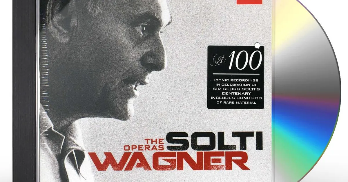 Georg Solti SOLTI: WAGNER: OPERAS CD