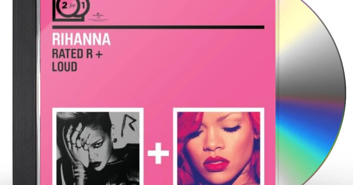Rihanna RATED R/LOUD CD
