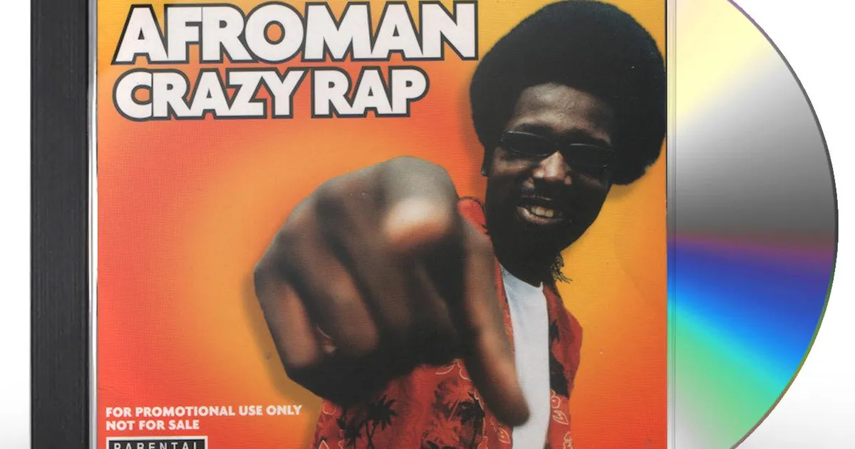 Afroman CRAZY RAP CD