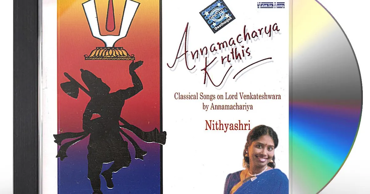 Nithyashri ANNAMACHARYA KRITHIS CD