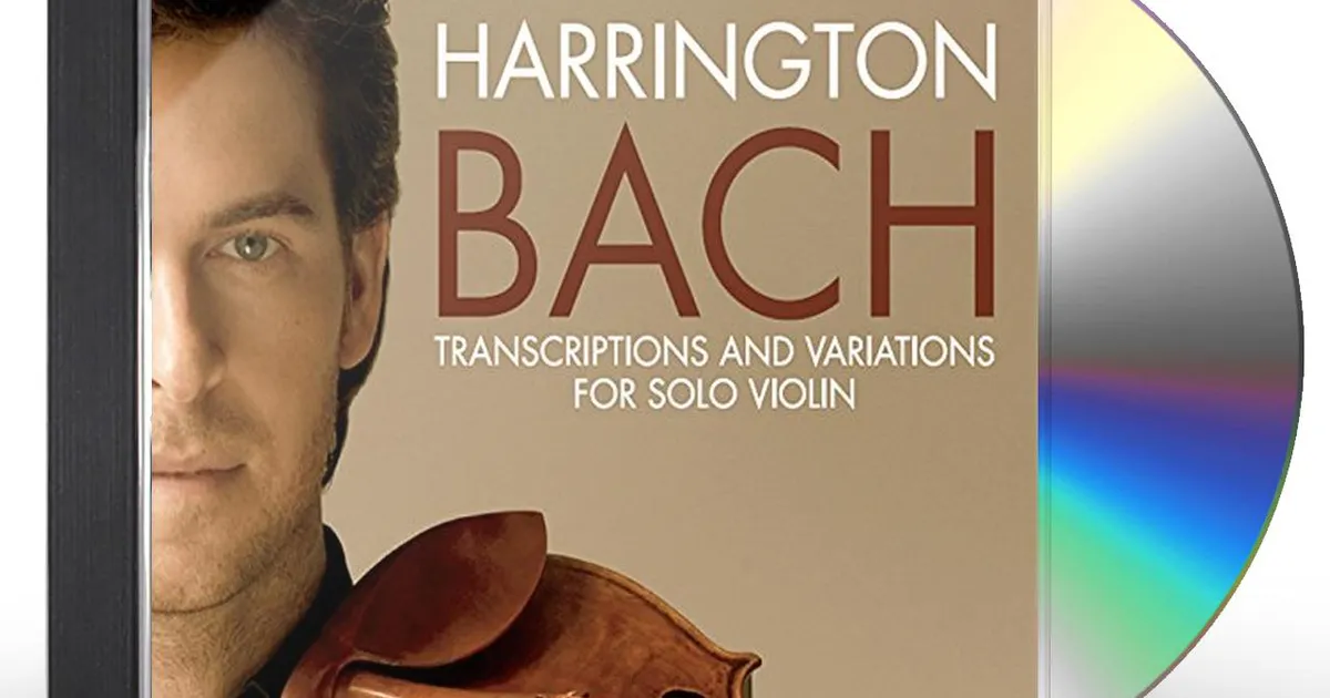 Gregory Harrington BACH TRANSCRIPTIONS & VARIATIONS CD