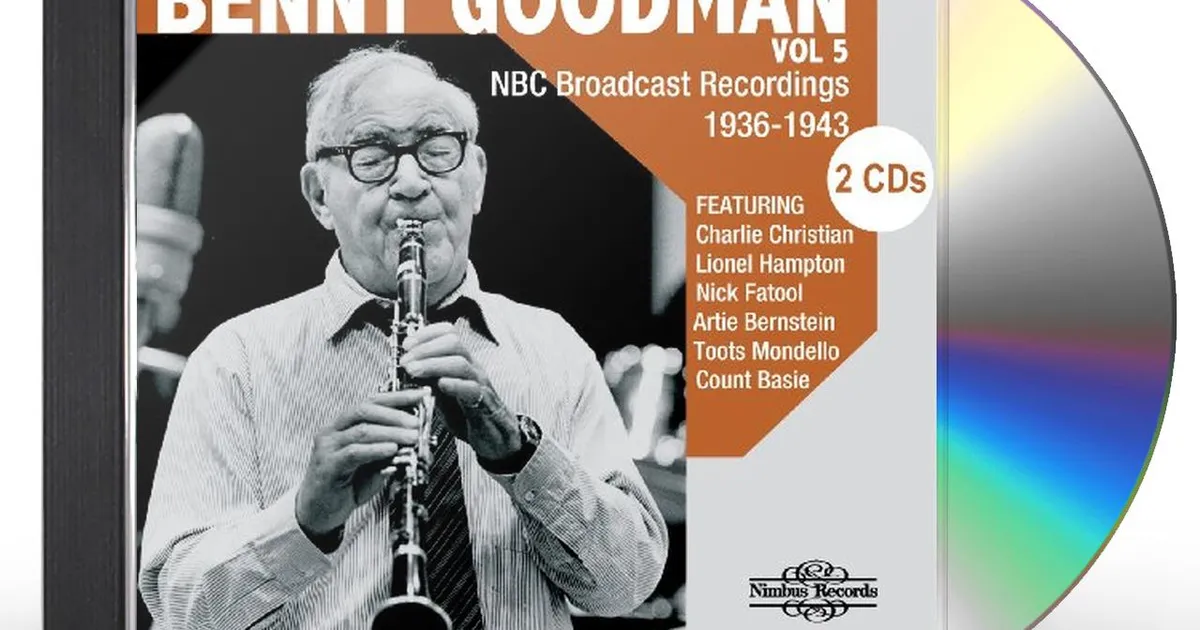 Benny Goodman YALE UNIVERSITY ARCHIVES 5 CD