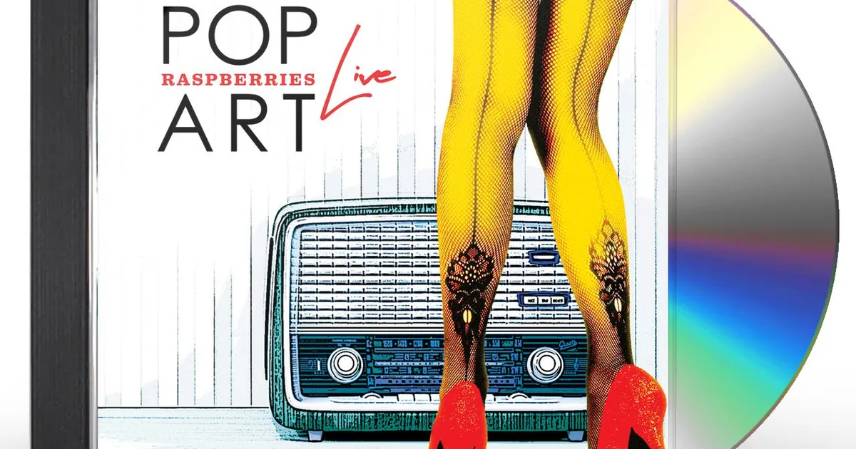 Raspberries POP ART LIVE CD