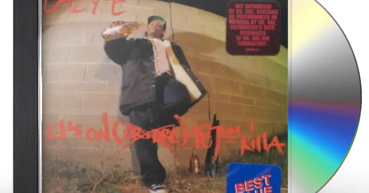 Eazy-E IT'S ON (DR DRE) 187UM KILLA CD