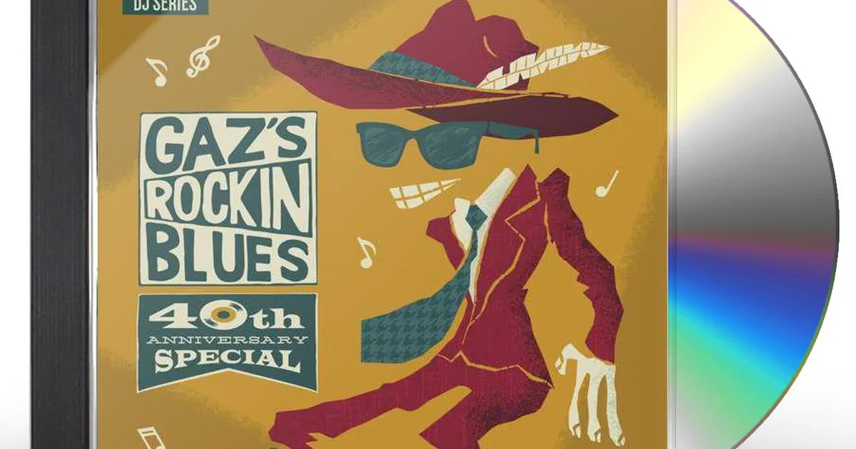 Gaz Mayall GAZ'S ROCKIN BLUES - 40TH ANNIVERSARY SPECIAL CD