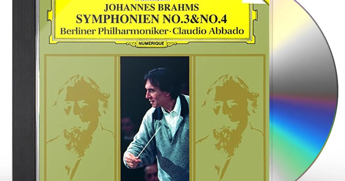 Brahms / Claudio Abbado BRAHMS: SYMPHONIES 3 & 4 CD