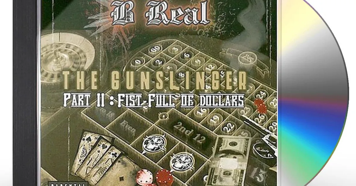 B-Real GUNSLINGER PT 2: FIST FULL OF DOLLARS CD
