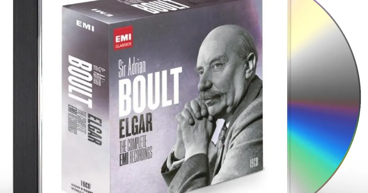 SIR ADRIAN BOULT - ELGAR: COMPLETE EMI RECORDINGS CD