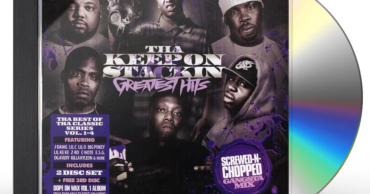 Big Pokey KEEP ON STACKIN GREATEST HITS CD