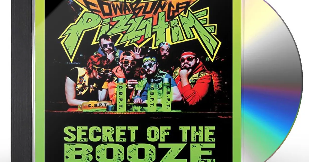 Cowabunga Pizza Time SECRET OF THE BOOZE CD