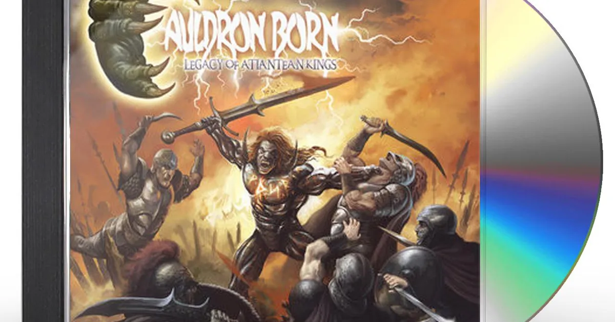 Cauldron Born LEGACY OF ATLANTEAN KINGS CD