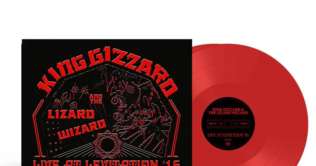 King Gizzard & The Lizard Wizard Live At Levitation '16 (2LP/Red) Vinyl ...