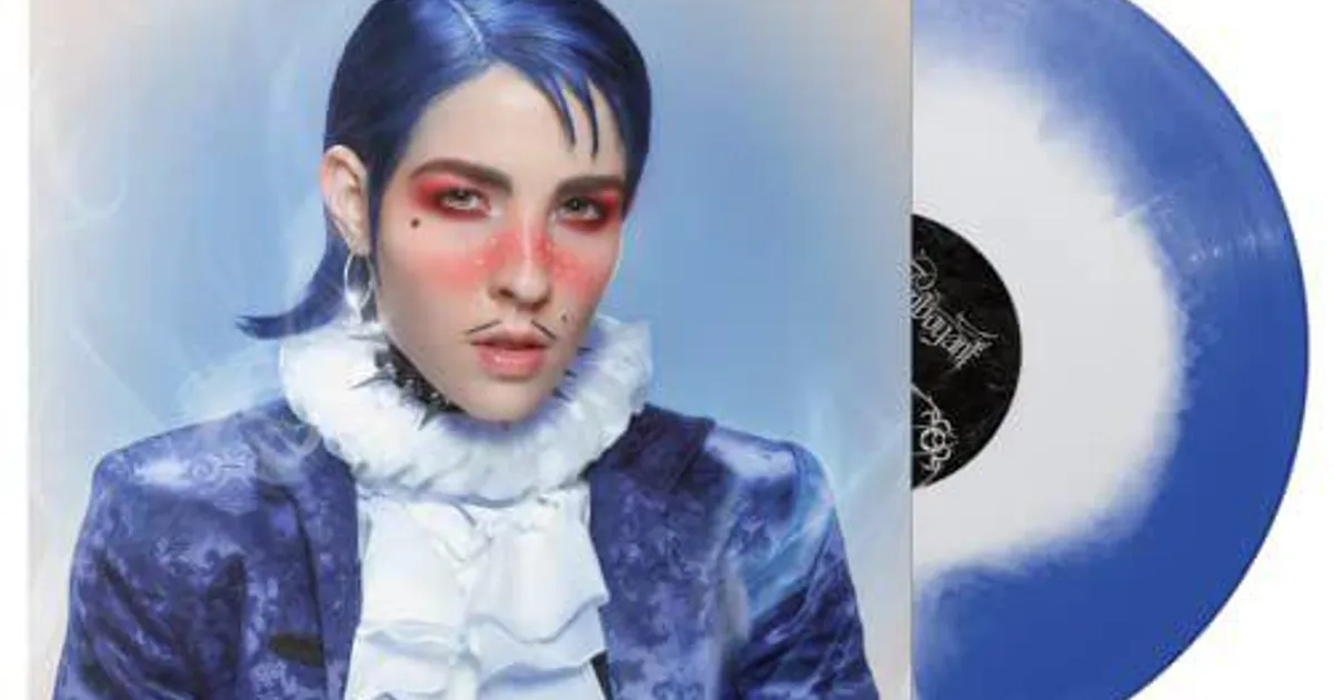 Dorian Electra Flamboyant (Deluxe Edition/Blue & White Swirl) Vinyl Record