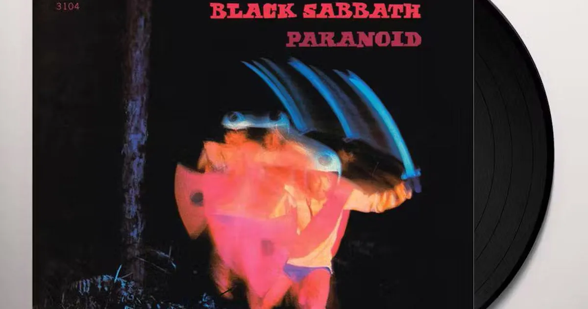 Black Sabbath Paranoid (180G) Vinyl Record