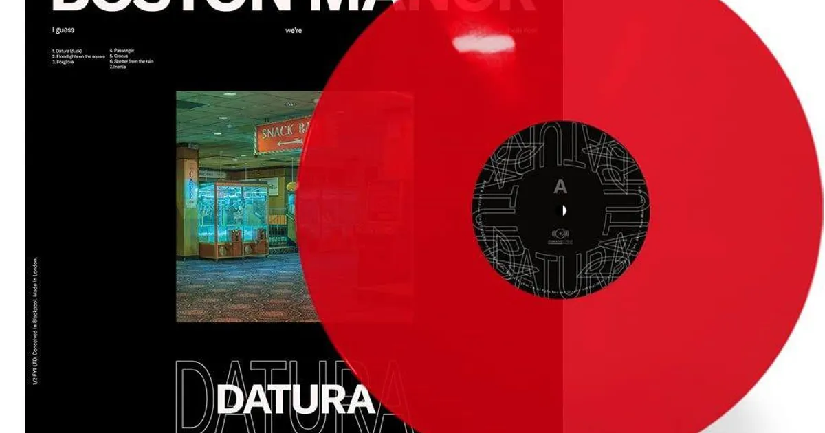 Boston Manor DATURA (TRANSPARENT RED VINYL) Vinyl Record