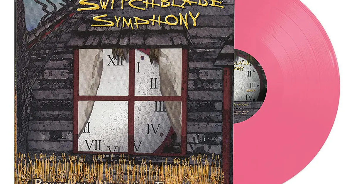 Switchblade Symphony BREAD & JAM FOR FRANCES (PINK VINYL) Vinyl Record