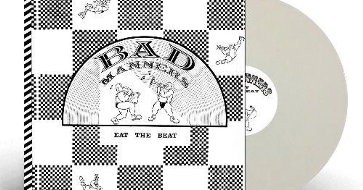 Bad Manners EAT THE BEAT (WHITE VINYL) Vinyl Record