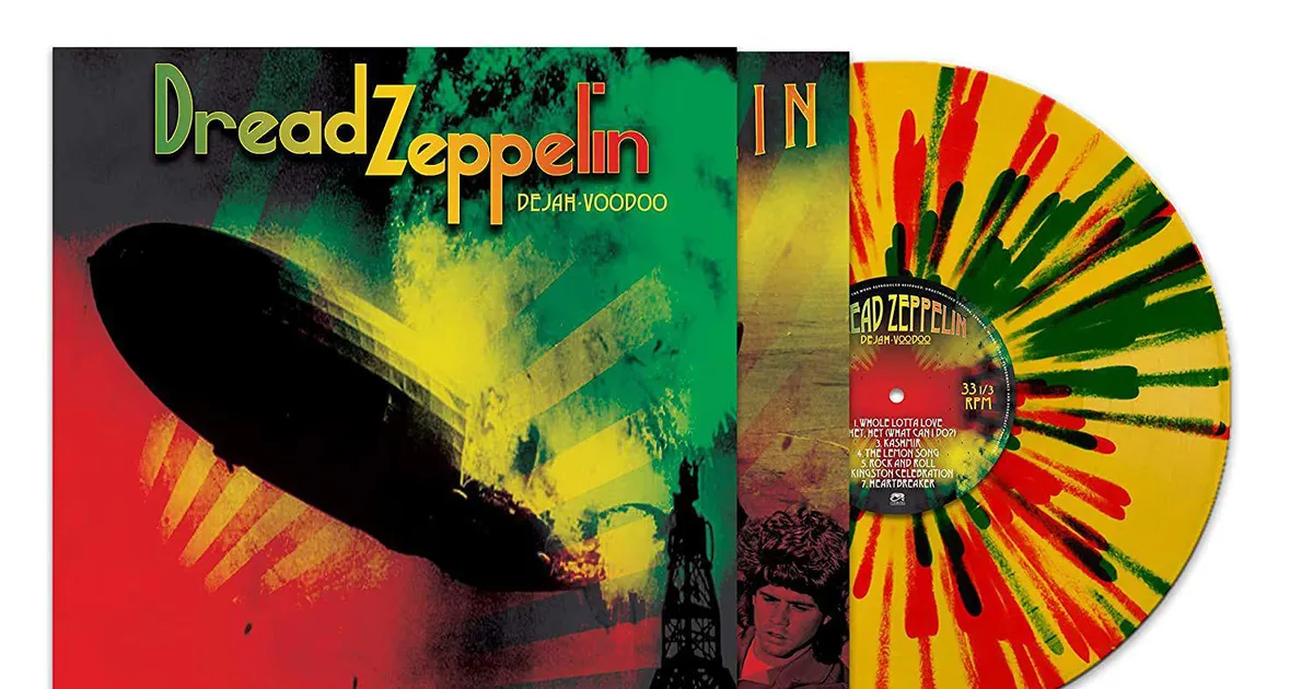 Dread Zeppelin Dejah-voodoo (Red/green/yellow Splatter Vinyl Record)
