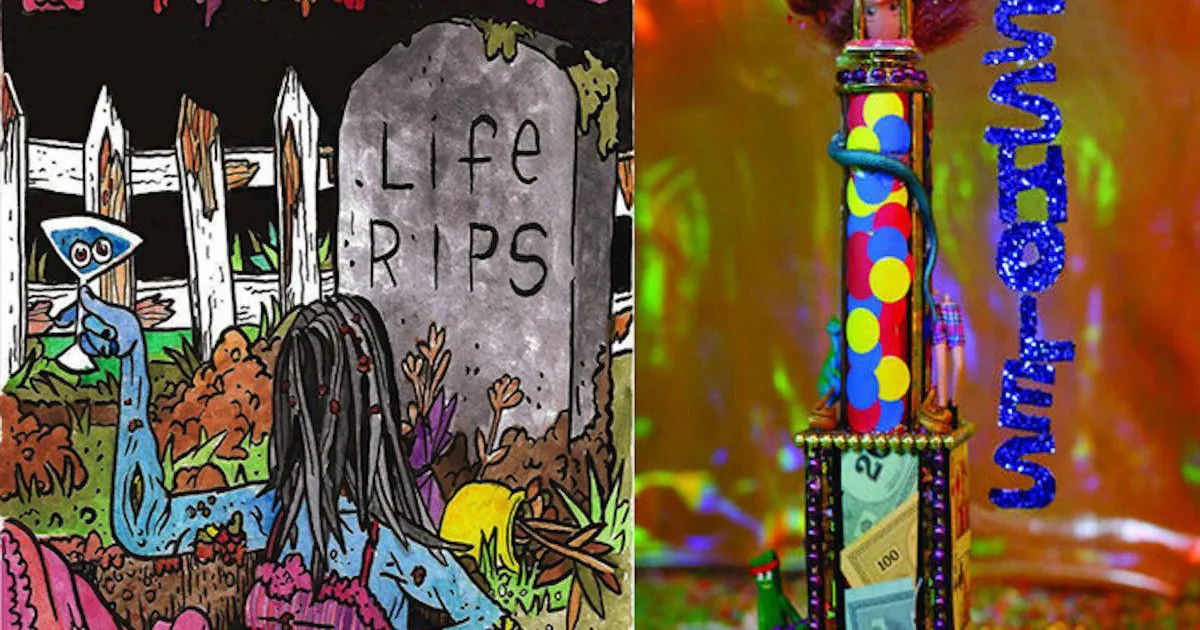 Mommy Long Legs LIFE RIPS / ASSHOLES Vinyl Record