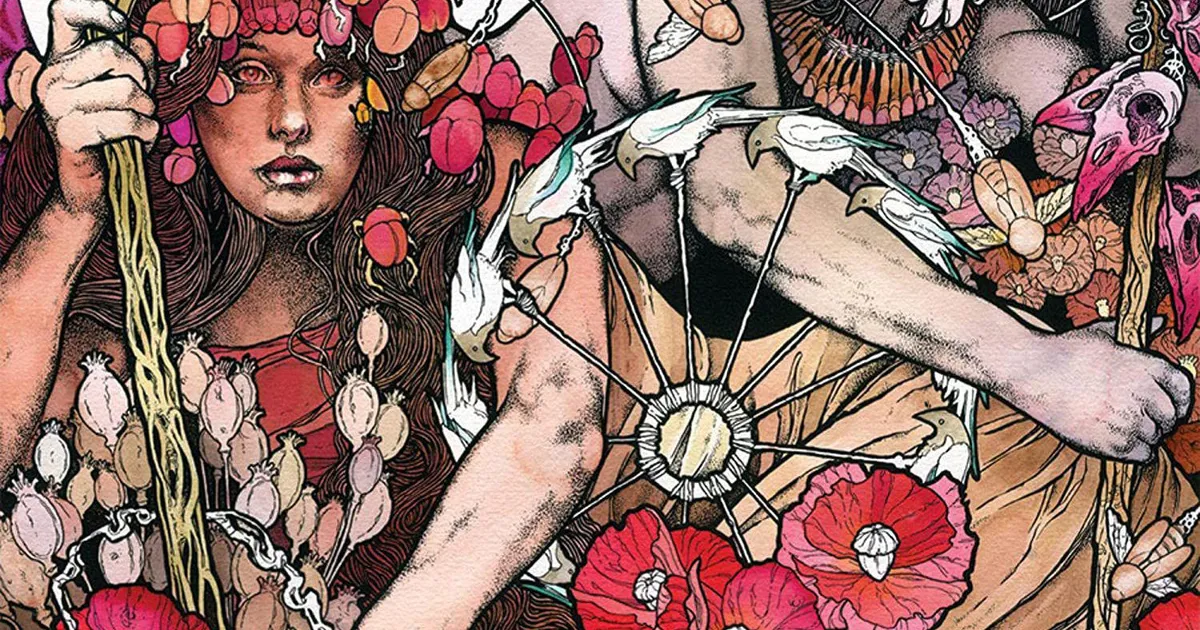 Baroness RED ALBUM (BLOOD RED CLOUDY EFFECT VINYL) Vinyl Record