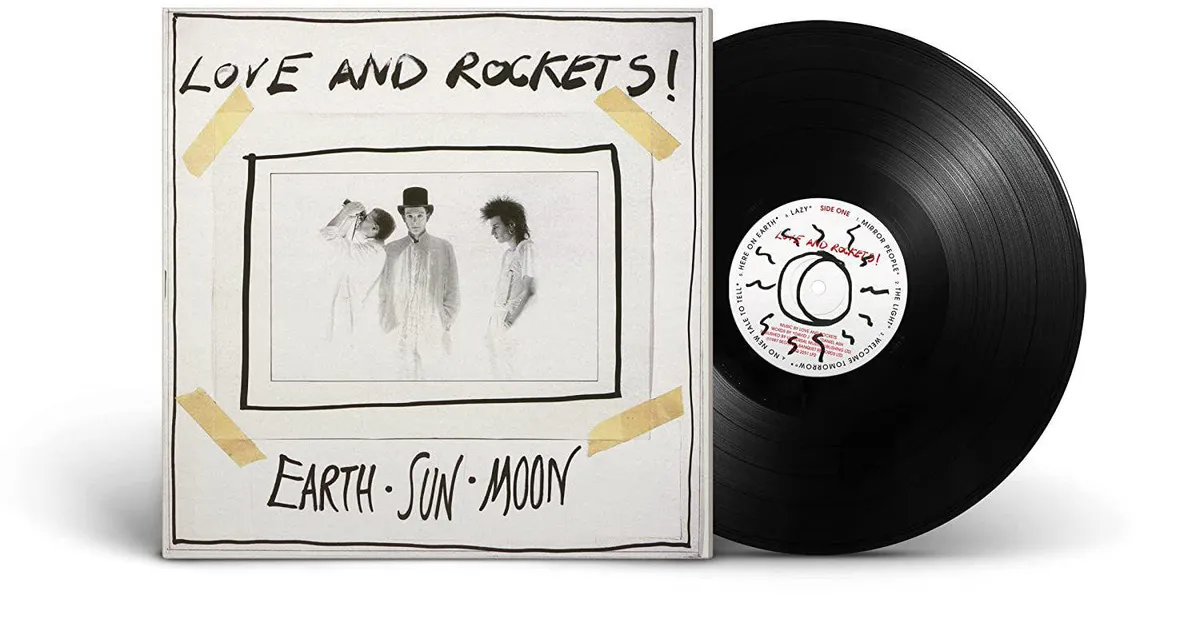 Love and Rockets Earth Sun Moon Vinyl Record