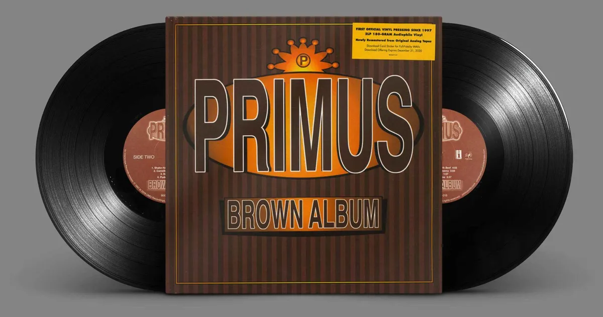 Primus Brown Album (2 LP) Vinyl Record
