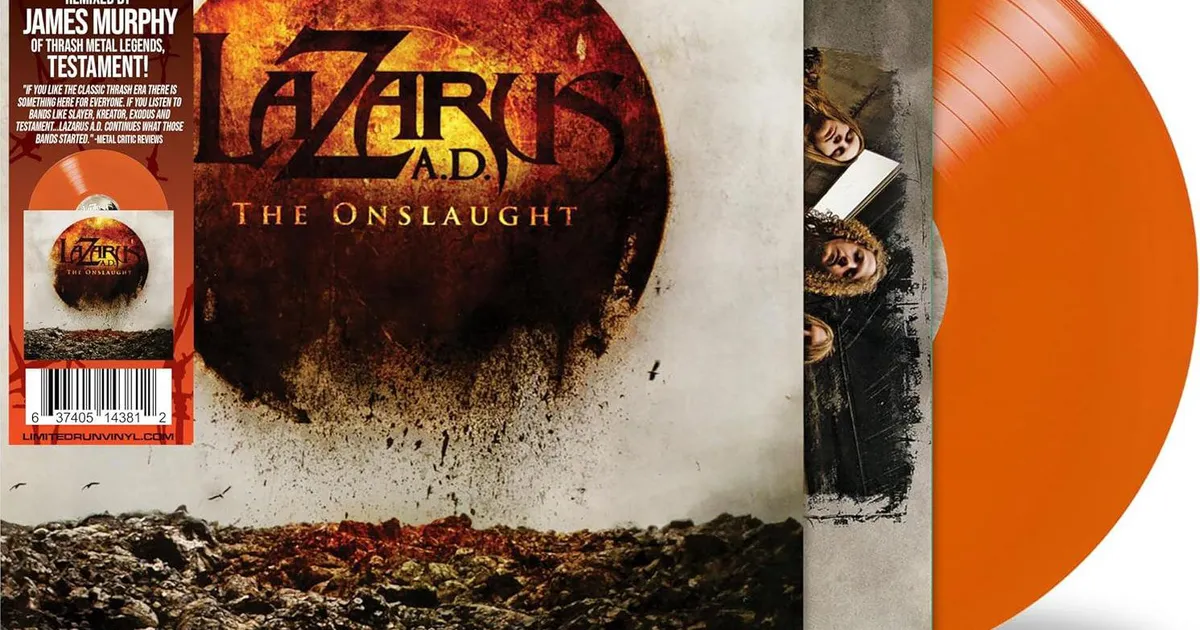 Lazarus A.D. The Onslaught Vinyl Record