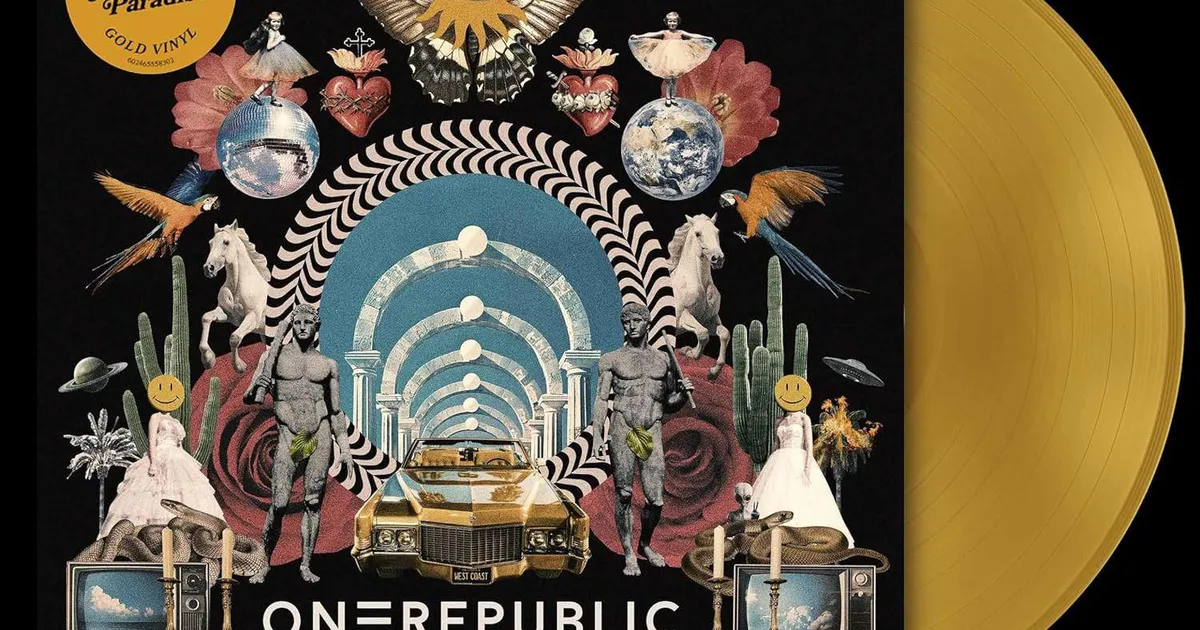OneRepublic ARTIFICIAL PARADISE (GOLD VINYL) Vinyl Record
