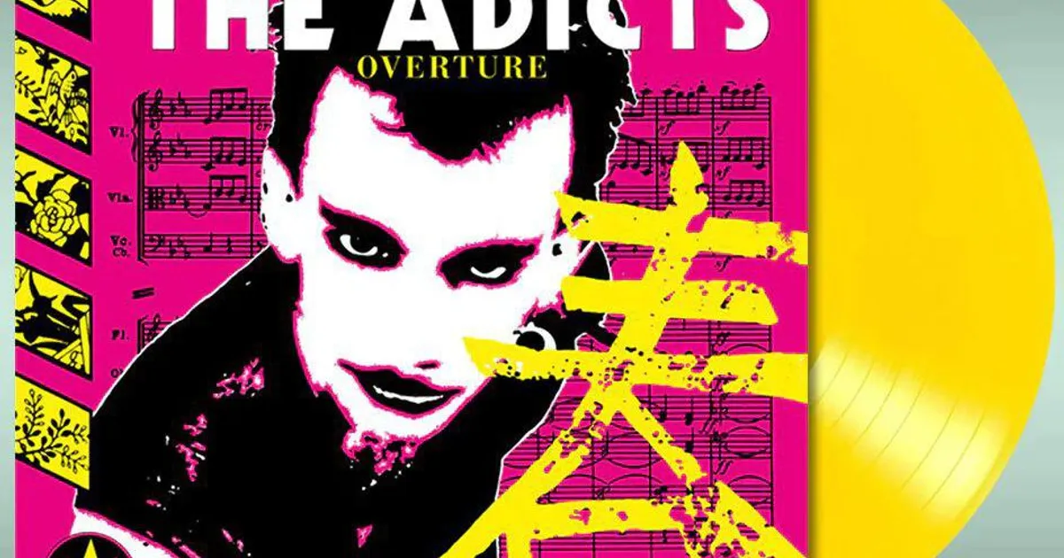 The Adicts Fifth Overture (Yellow) Vinyl Record