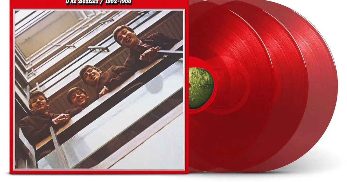 The Beatles 1962-1966 (2023 Edition/3LP/Red/Half-Speed) Vinyl Record