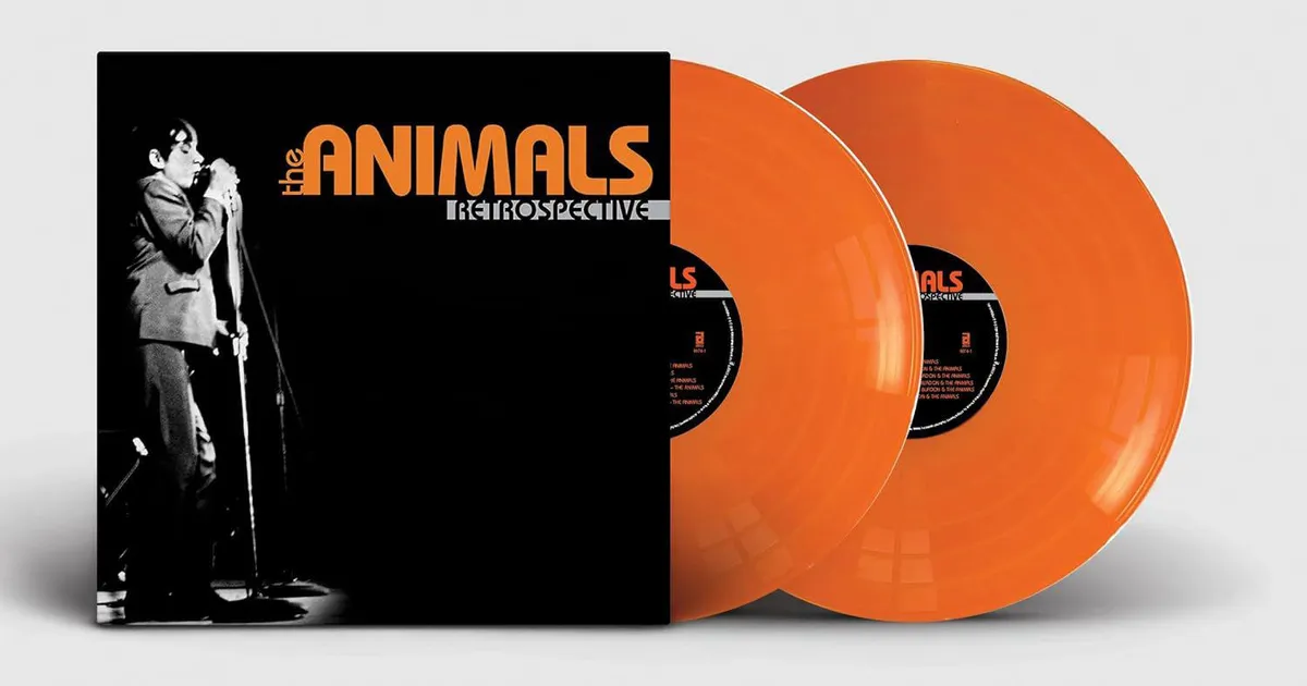 The Animals Retrospective (Limited/Orange Vinyl/2LP) Vinyl Record