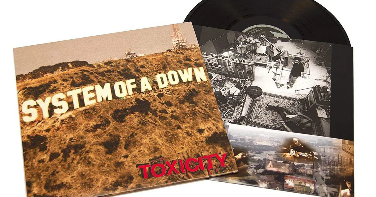 System Of A Down Toxicity Vinyl Record