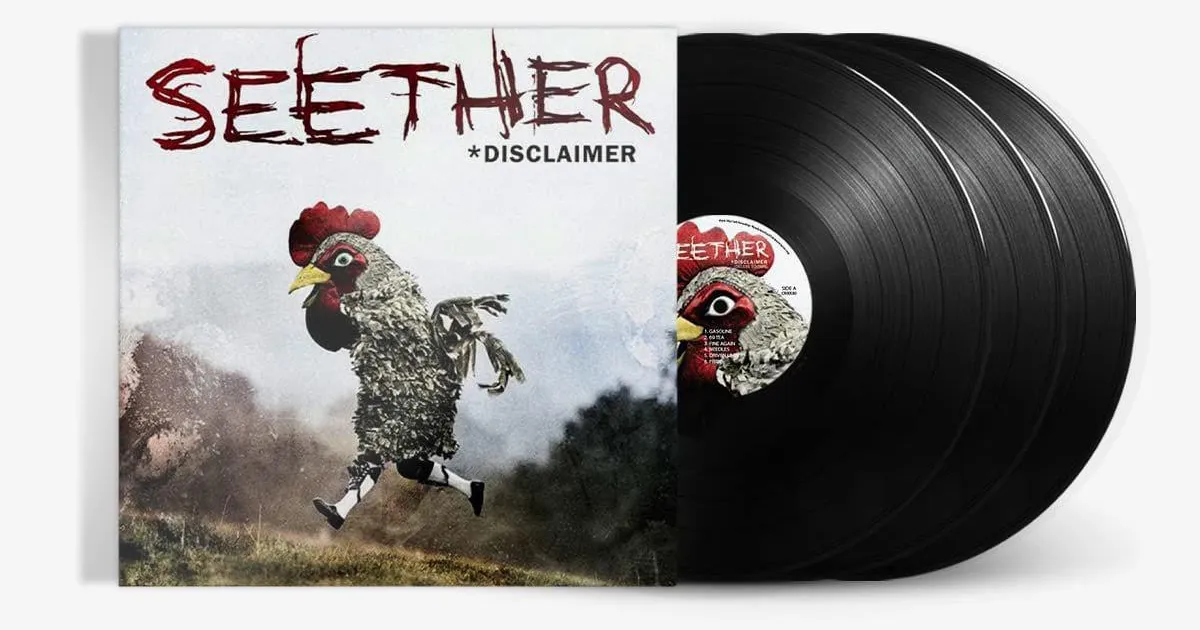 Seether Disclaimer (20th Anniversary/3LP) Vinyl Record
