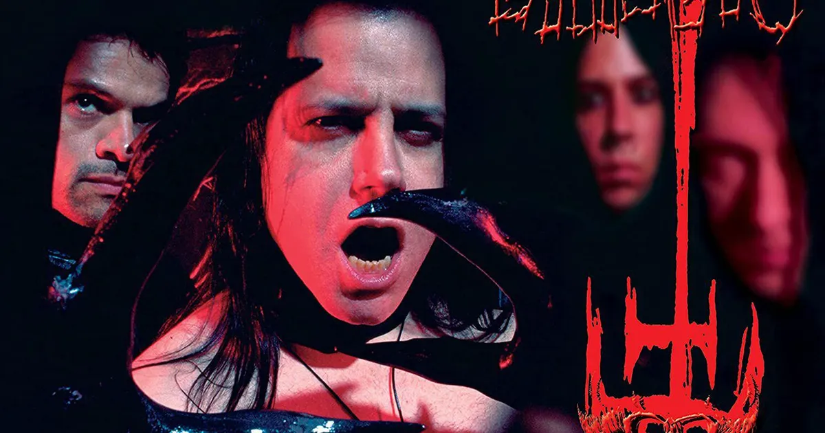 Danzig 777: I Luciferi - Black/White/Red Split Splatter Vinyl Record