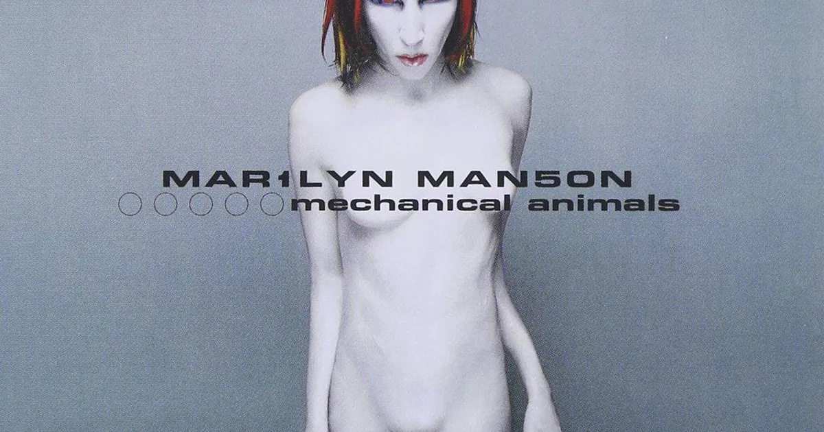Marilyn Manson Mechanical Animals Vinyl Record