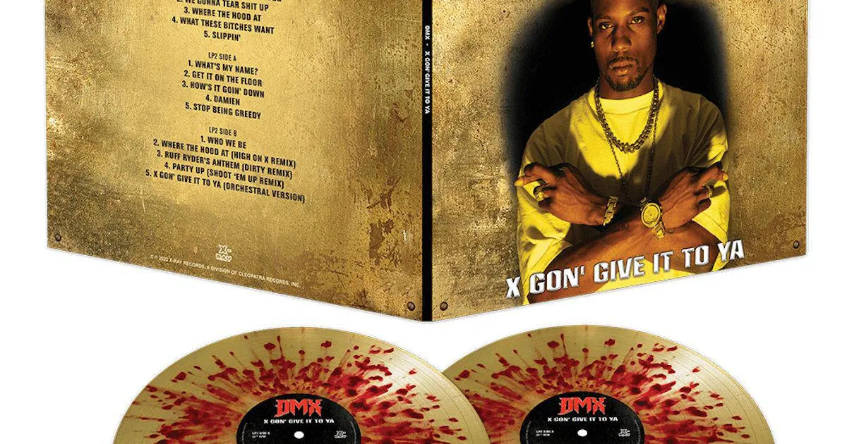 DMX X Gon' Give It To Ya - (2LP/Gold/Red Splatter) Vinyl Record