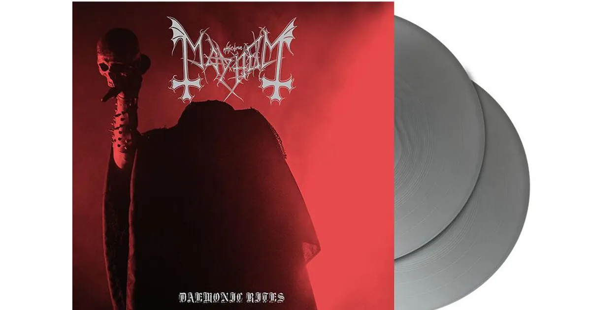 Mayhem Daemonic Rites (Ltd/Gatefold/Silver/2LP) Vinyl Record