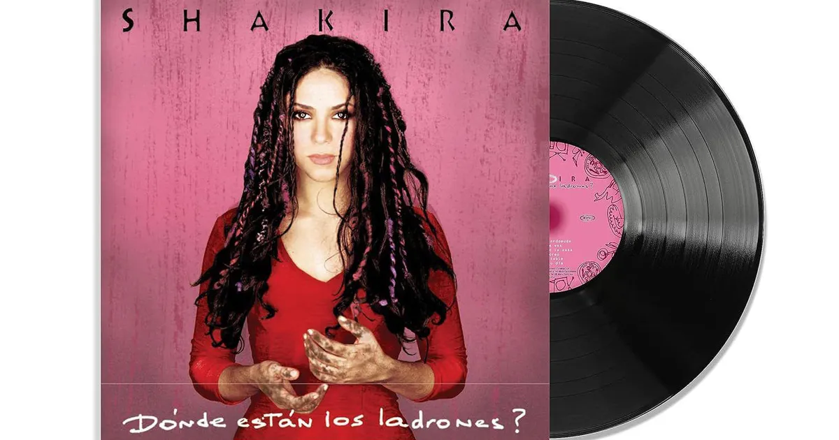 Shakira Donde Estan Los Ladrones Vinyl Record