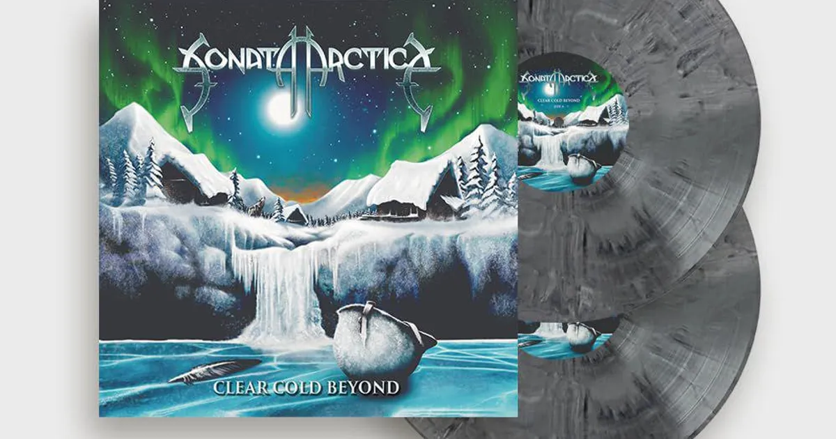 Sonata Arctica Clear Cold Beyond (2LP/Black/White) Vinyl Record