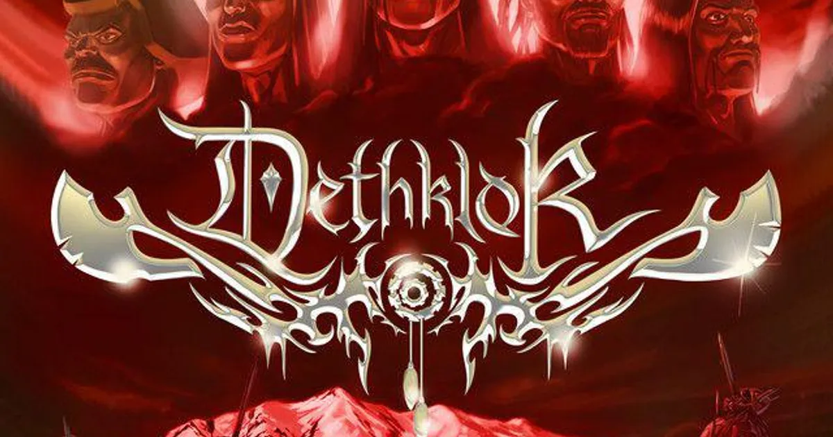 Dethklok The Dethalbum (Limited/Etched/2LP/Silver) Vinyl Record