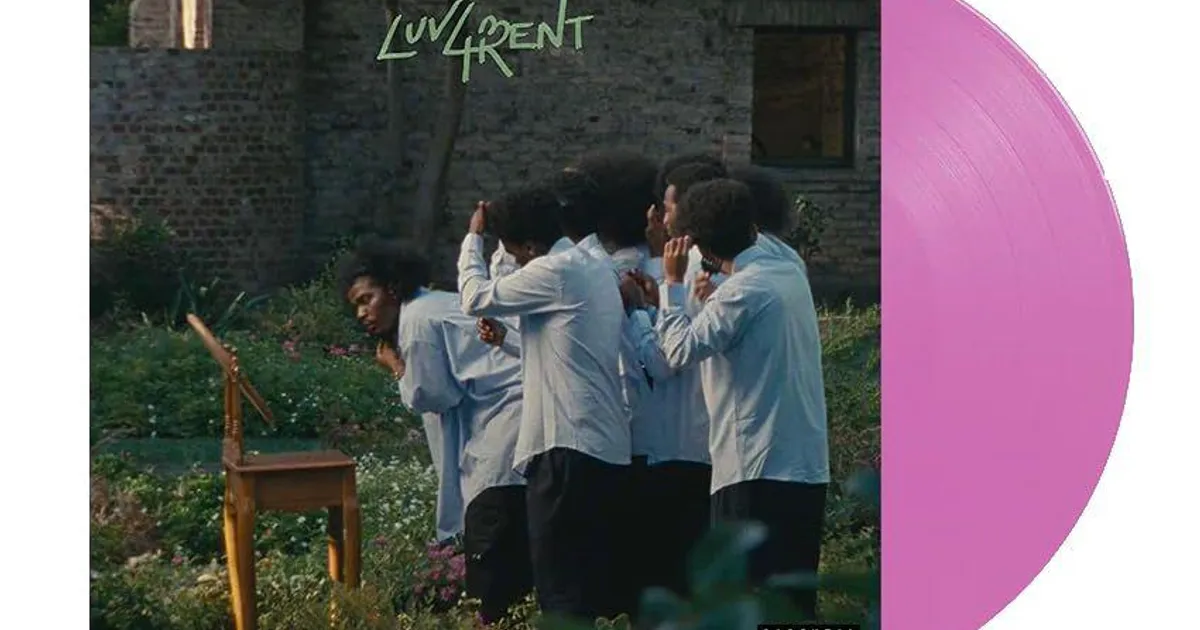 Smino Luv 4 Rent (2LP/Translucent Pink) Vinyl Record