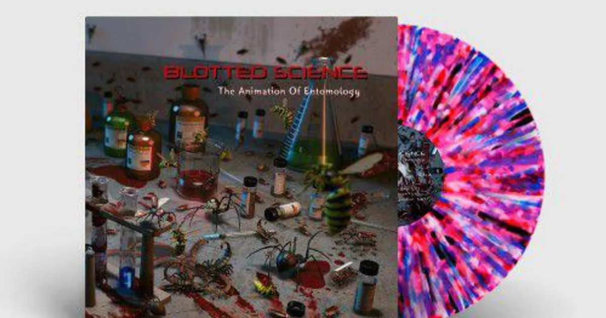 Blotted Science Animation Of Entomology (Colored) Vinyl Record